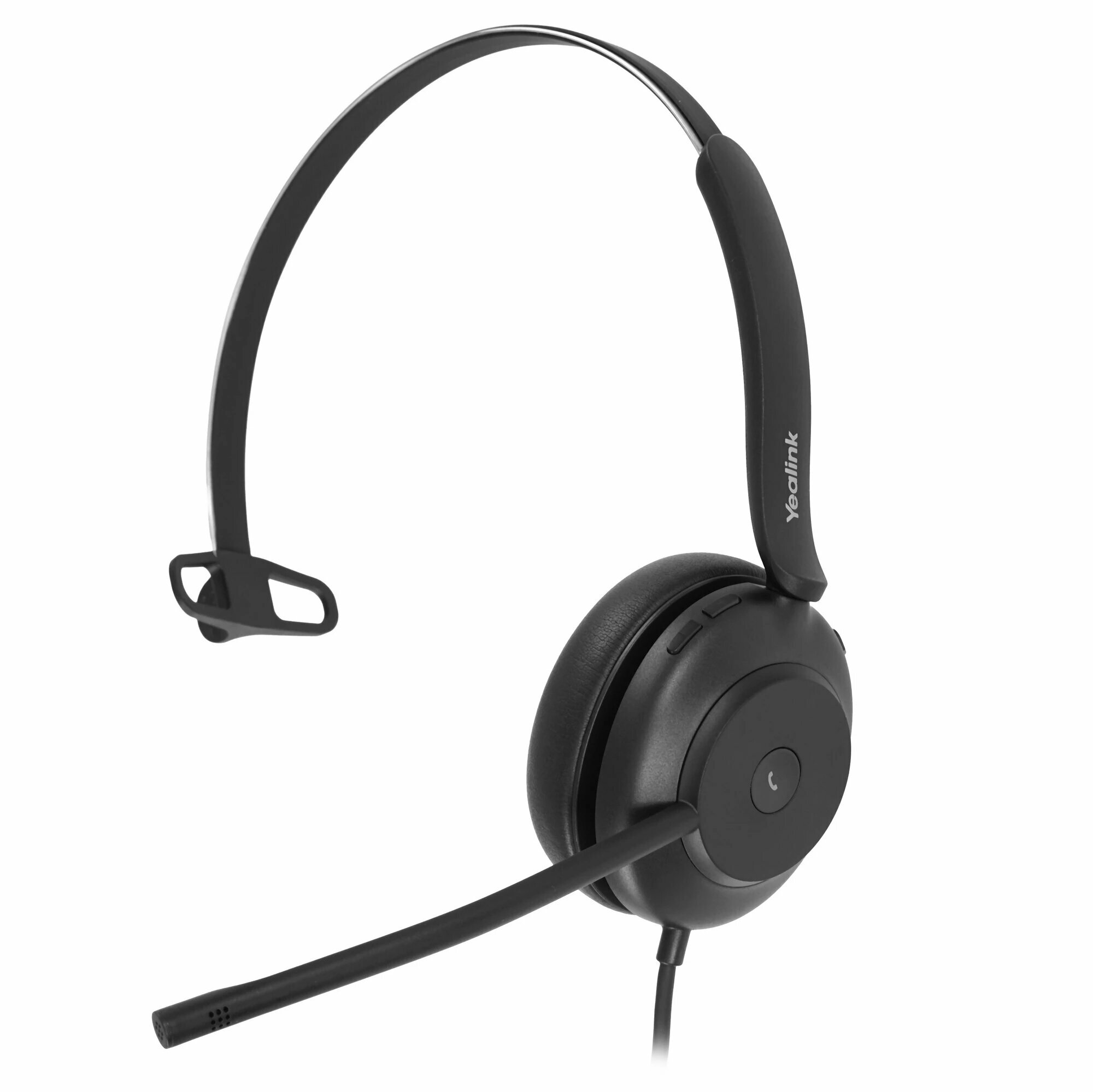 Гарнитура Yealink UH37 Mono UC проводная, HD звук, шумоподавление, LED-индикатор, USB