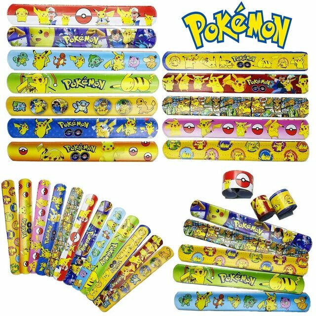 Кукла-браслет Pokémon Mini World, аниме-браслет, детский карманный браслет-головоломка, игрушка для мальчиков и девочек, подарок на день рождения