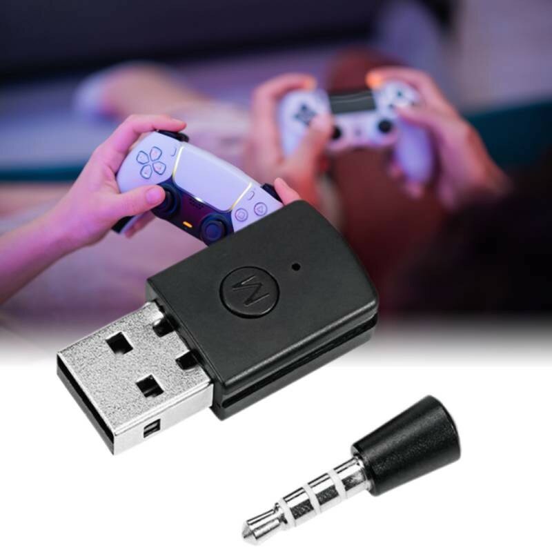 Инновационный адаптер ps5 bluetooth usb приемник для ps4 и пк геймеры