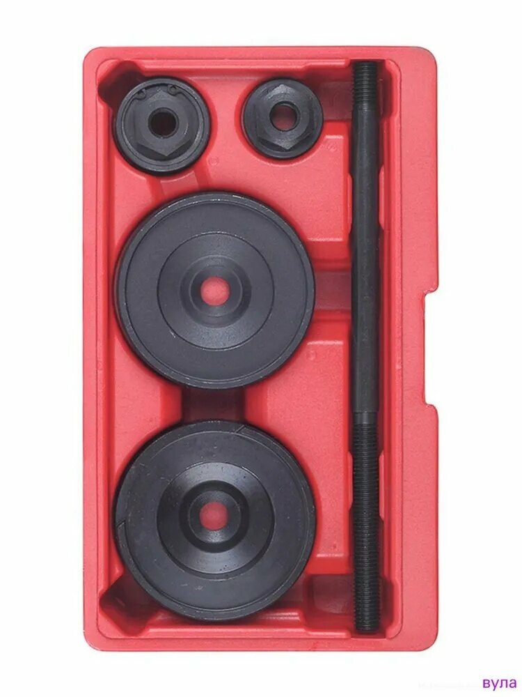 Набор для замены сайлентблоков задней балки VAG 1.4, 1.6, 1.8, 1.9D, 2.0 AIST 67-4180 втулок 6R0501541A, 1J0501541C и Фольксваген Поло Седан, VT01088