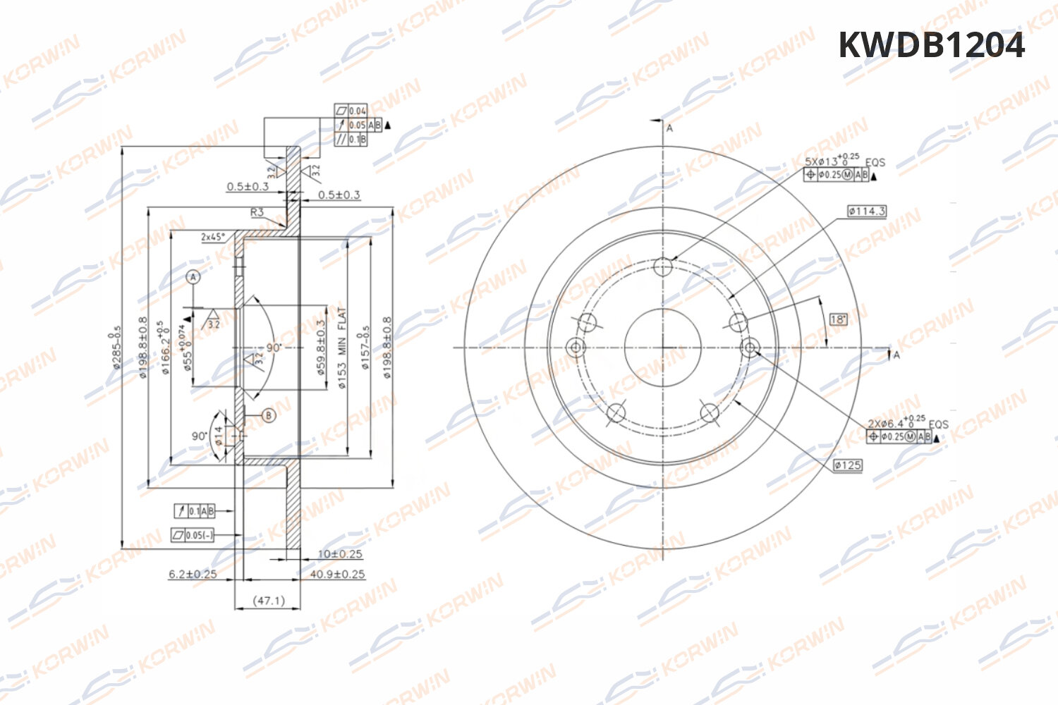 Диск тормозной задний Geely Coolray