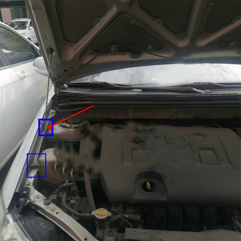 Зажим Штанги Опоры Капота 53452-02060 и Втулка 90480-15034 Для Toyota Corolla E120 9Th