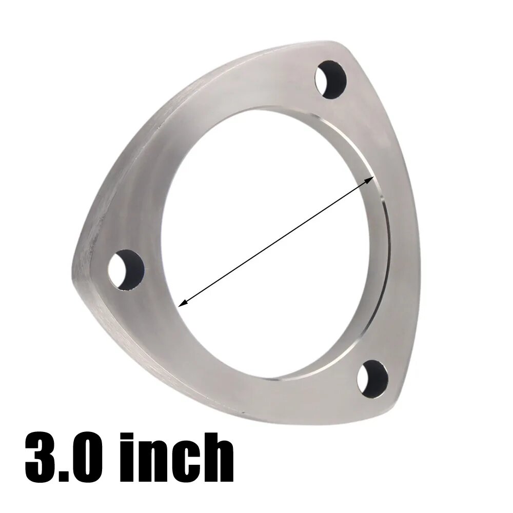 1/2,5/3 дюйма, 3 болта, глушитель из нержавеющей стали, сварочный фланцевый соединительный 3 inch