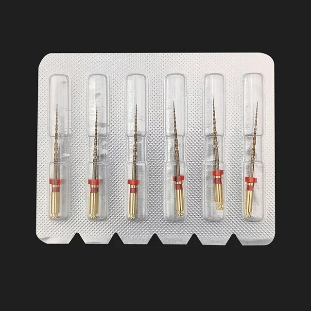 Стоматологические файлы VDK DENT Dental Wave Gold One 6 шт. Primary 21mm