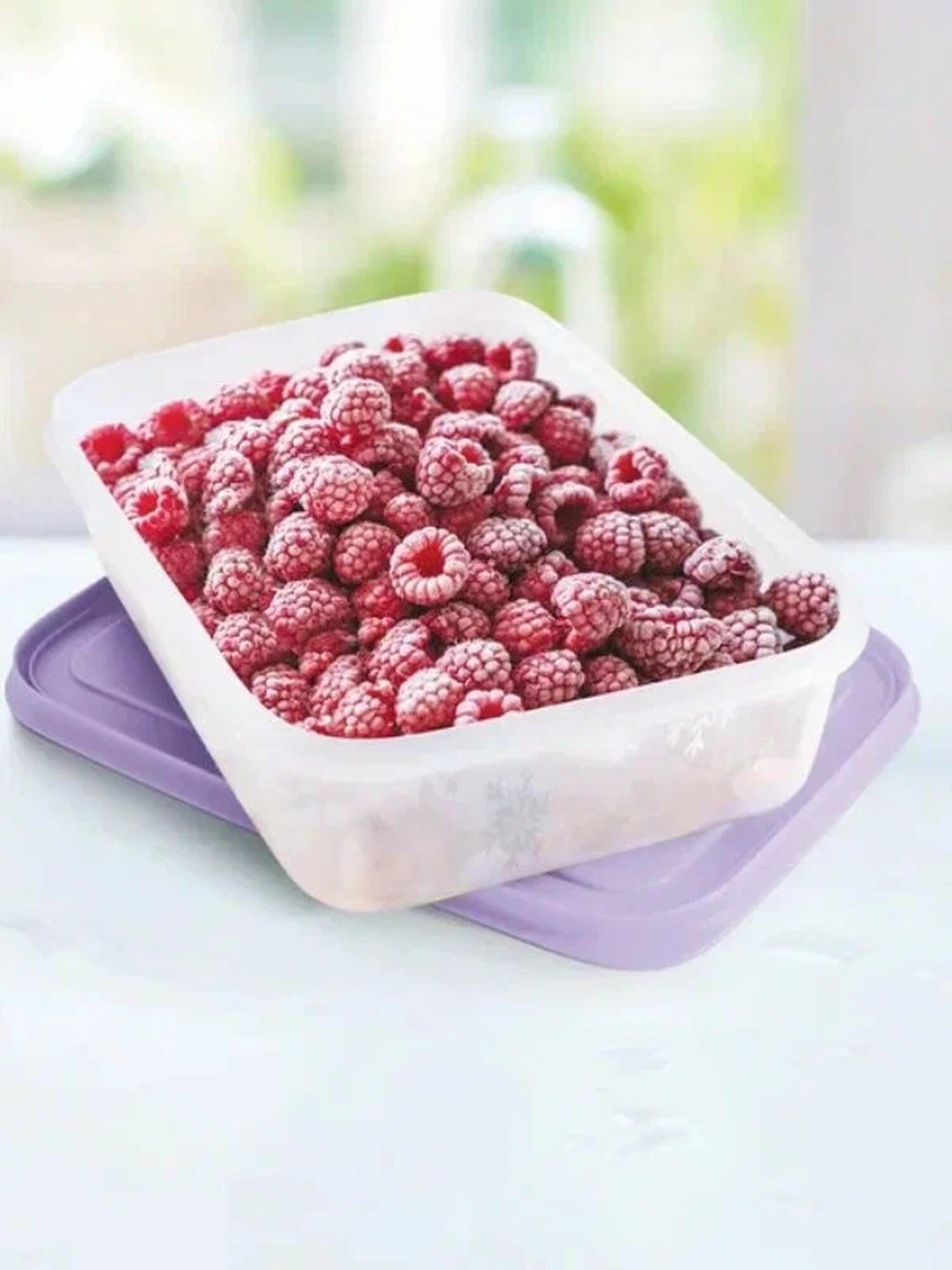 Охлаждающий контейнер Tupperware, 1л, герметичный, цвет сиреневый