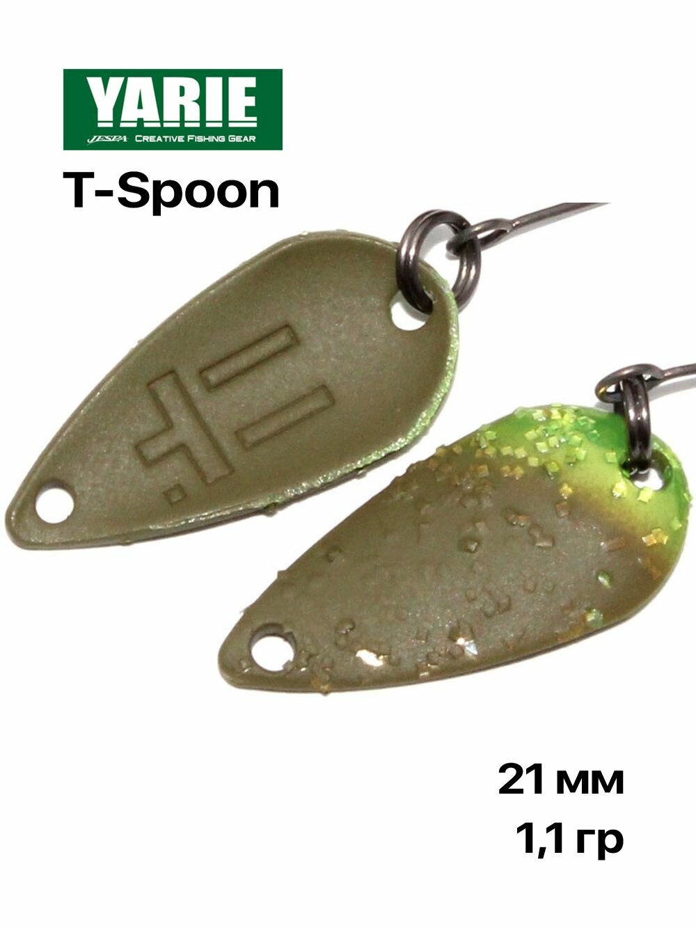 Блесна форелевая Yarie T-Spoon 1,1 гр #K11