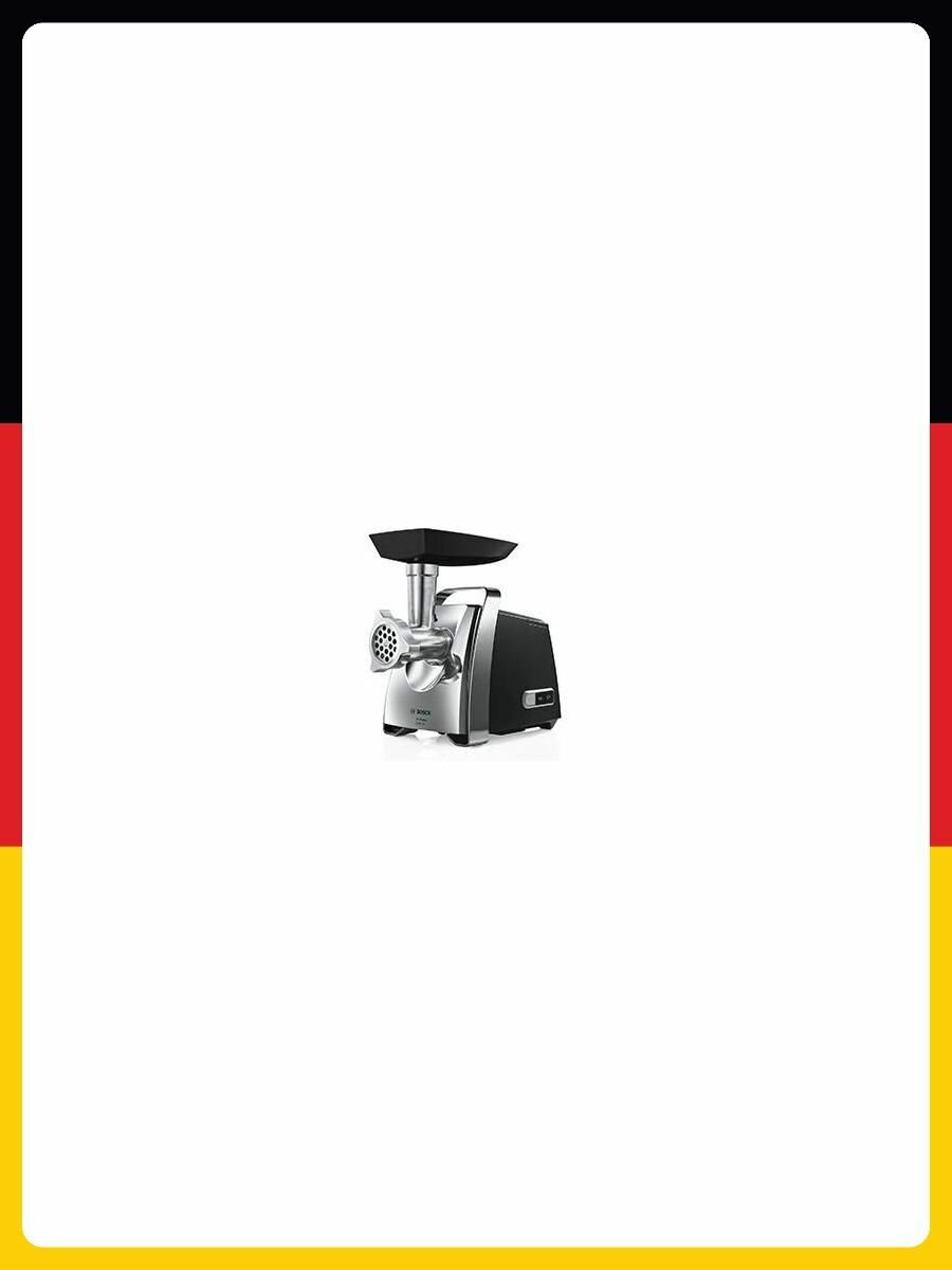 Мясорубка электрическая Bosch Household ProPower MFW67440 черная, серебристая