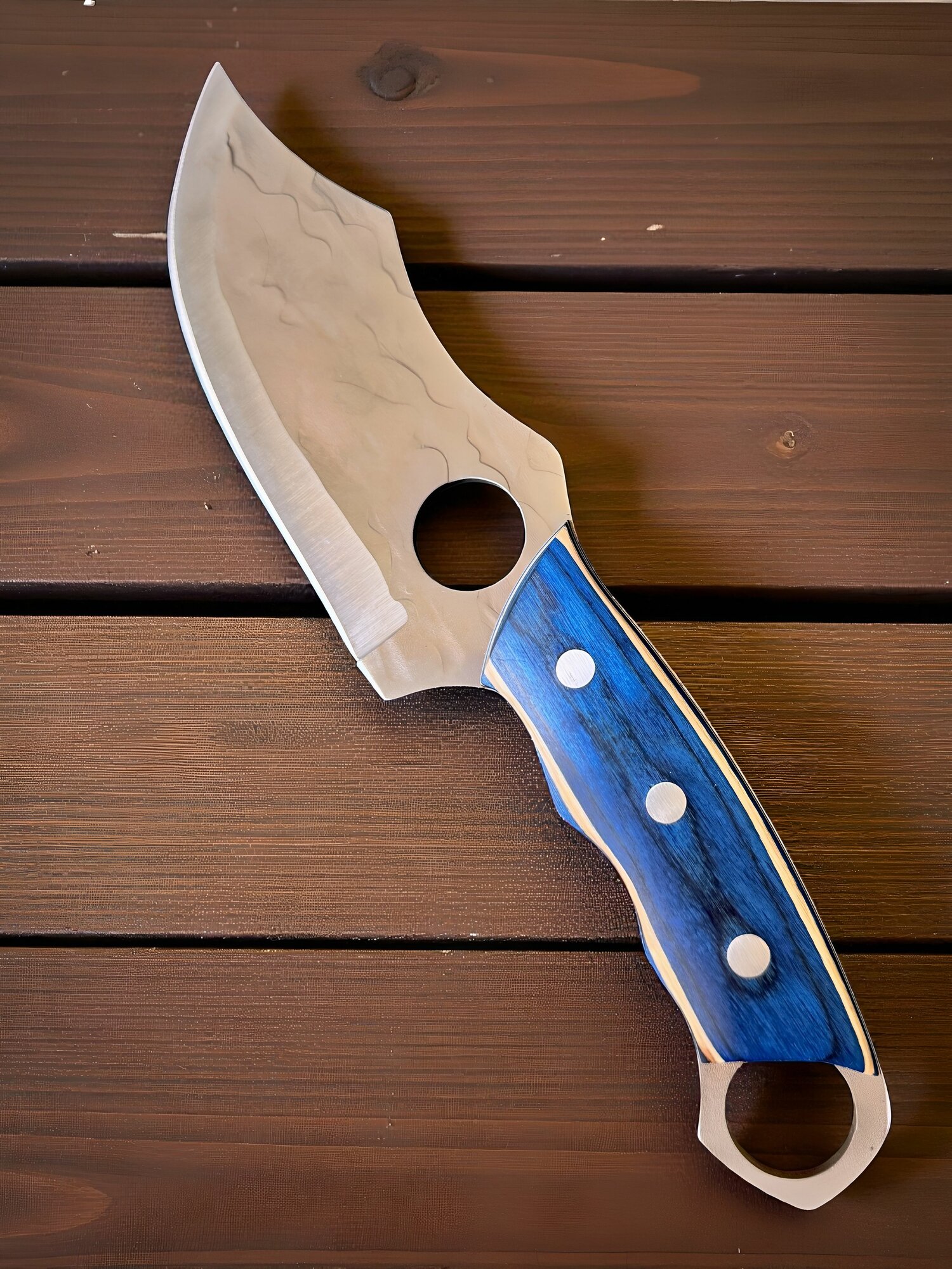 Тесак кованный нож/Кухонный нож