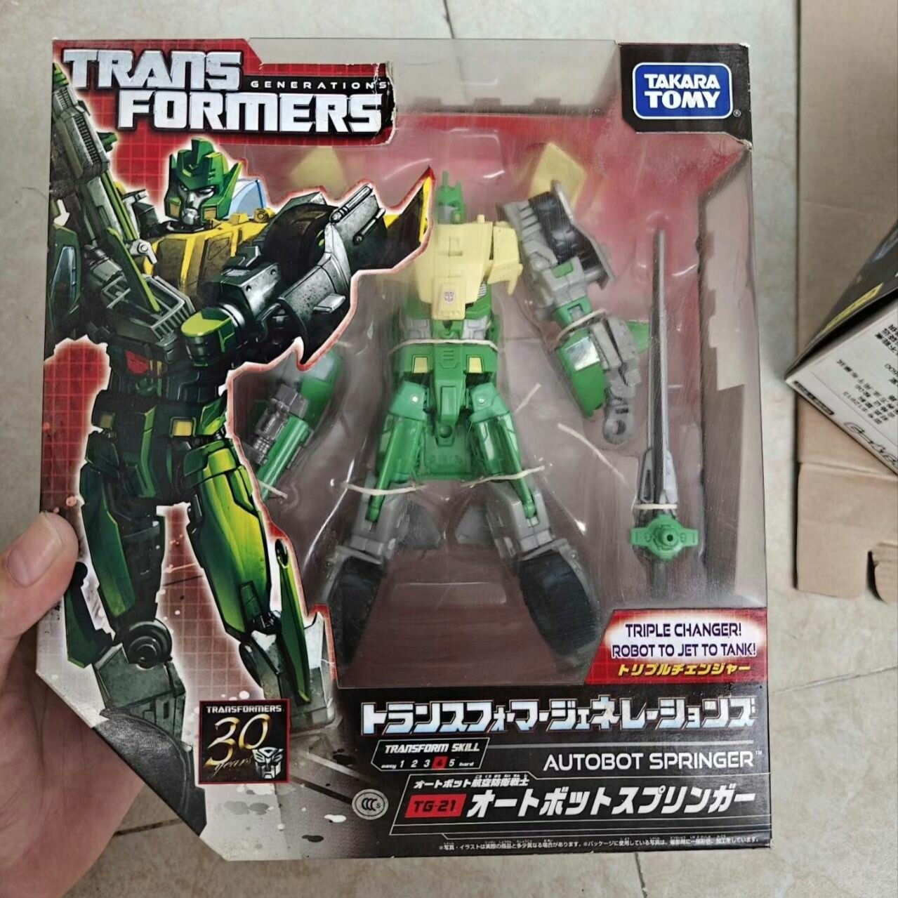 Трансформеры игрушки Такара Томи TG21 Springer Voyager Class Transformers Generations Fall of Cybertron