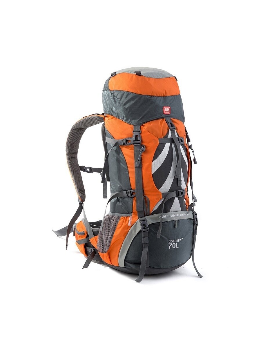Рюкзак туристический Naturehike 70 л, оранжевый