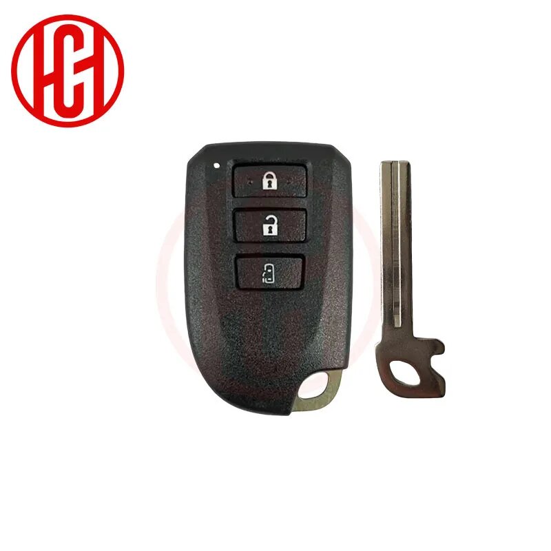 Корпус/чехол для смарт-ключа автомобиля с 2/3/4 кнопками для Toyota Protege, Hiace, Spade, Senna, Yaris, Vios, Zhixuan