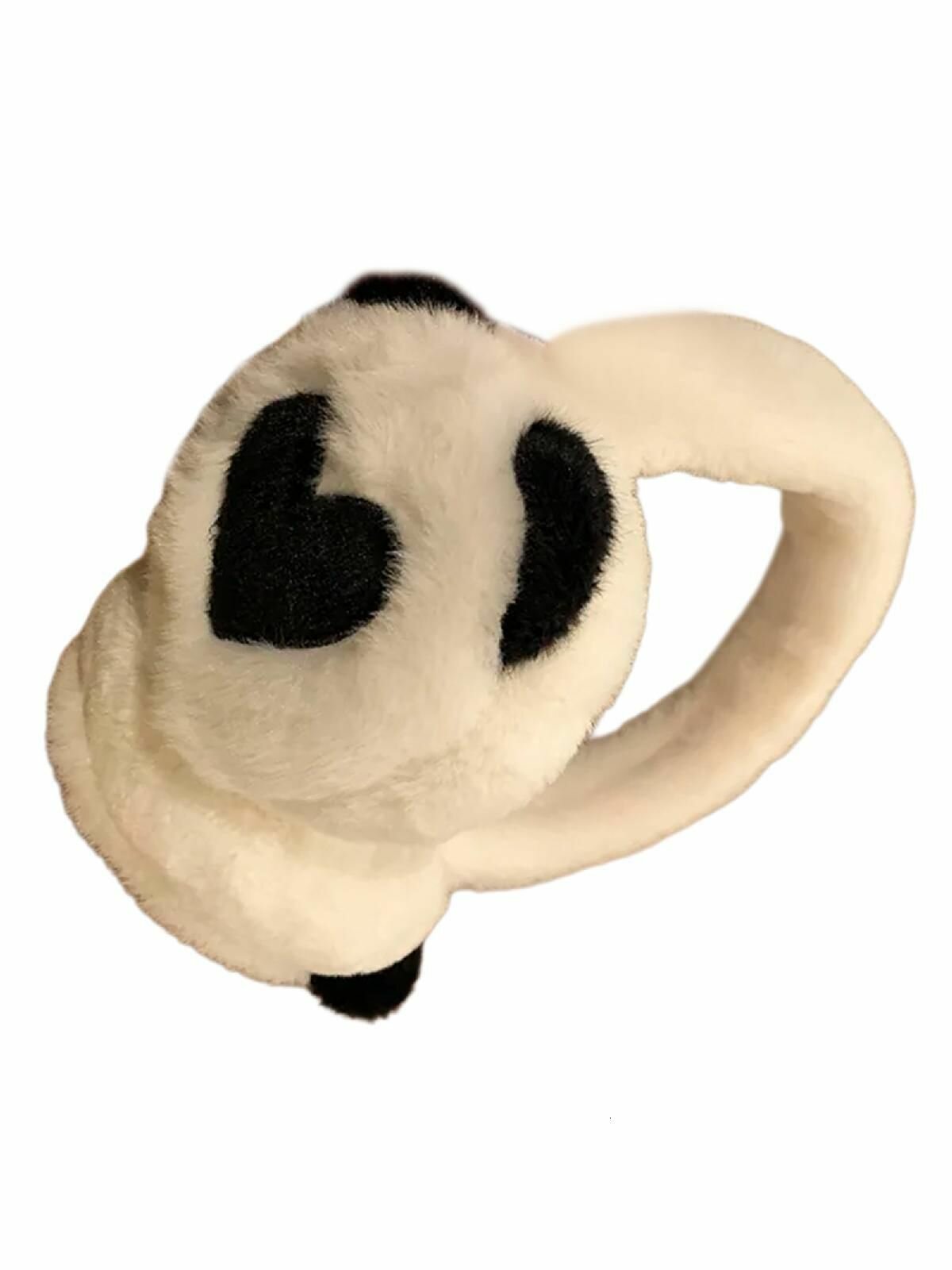 Наушники меховые, Теплые зимние плюшевые наушники_A