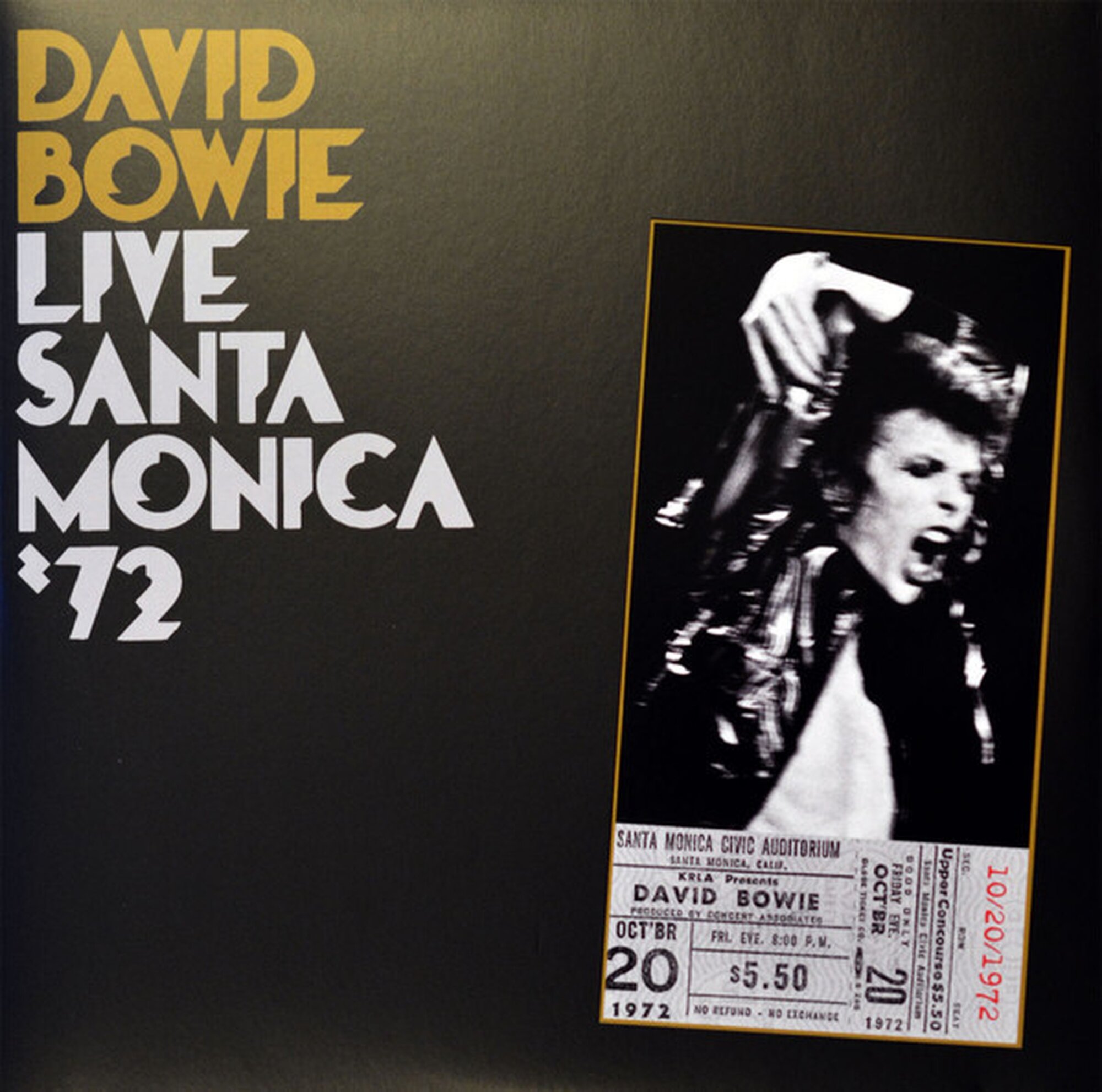 Виниловая пластинка David Bowie. Live Santa Monica '72 (2LP)