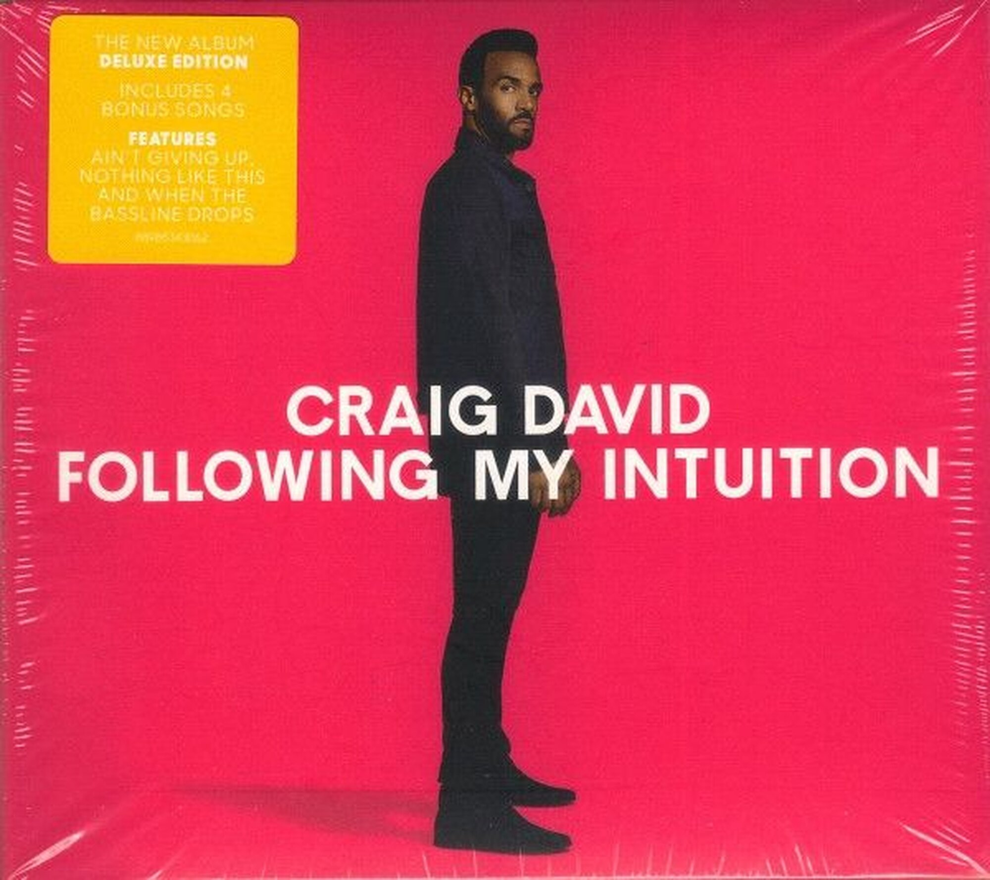 Audio CD Craig David Following My Intuition, Deluxe Edition, Lounge Chillout Downtempo, Sony Music, 2016