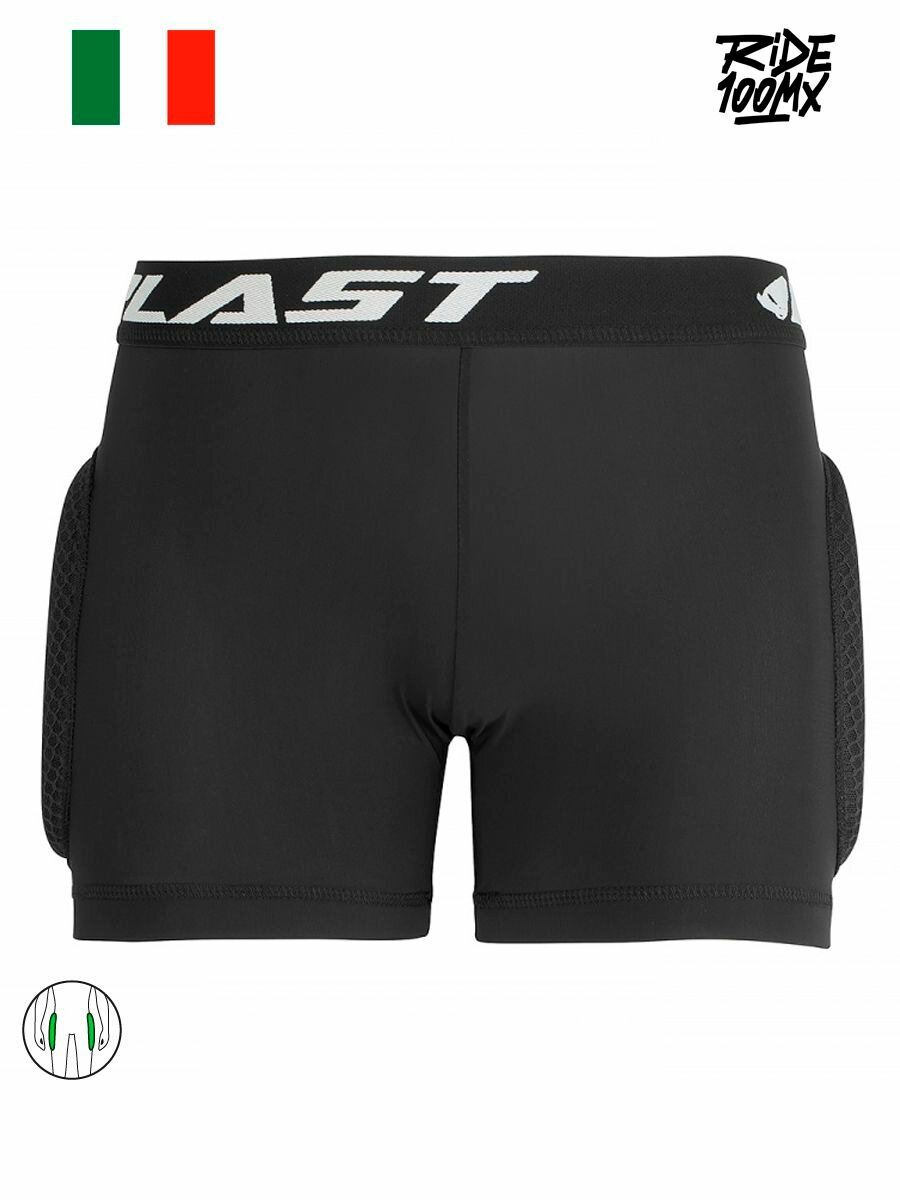 Защитные шорты подростковые UFO REBORN KID MV6 SHORTS WITH HIP PROTECTIONS для горных лыж, сноуборда, мотокросса, велоспорта