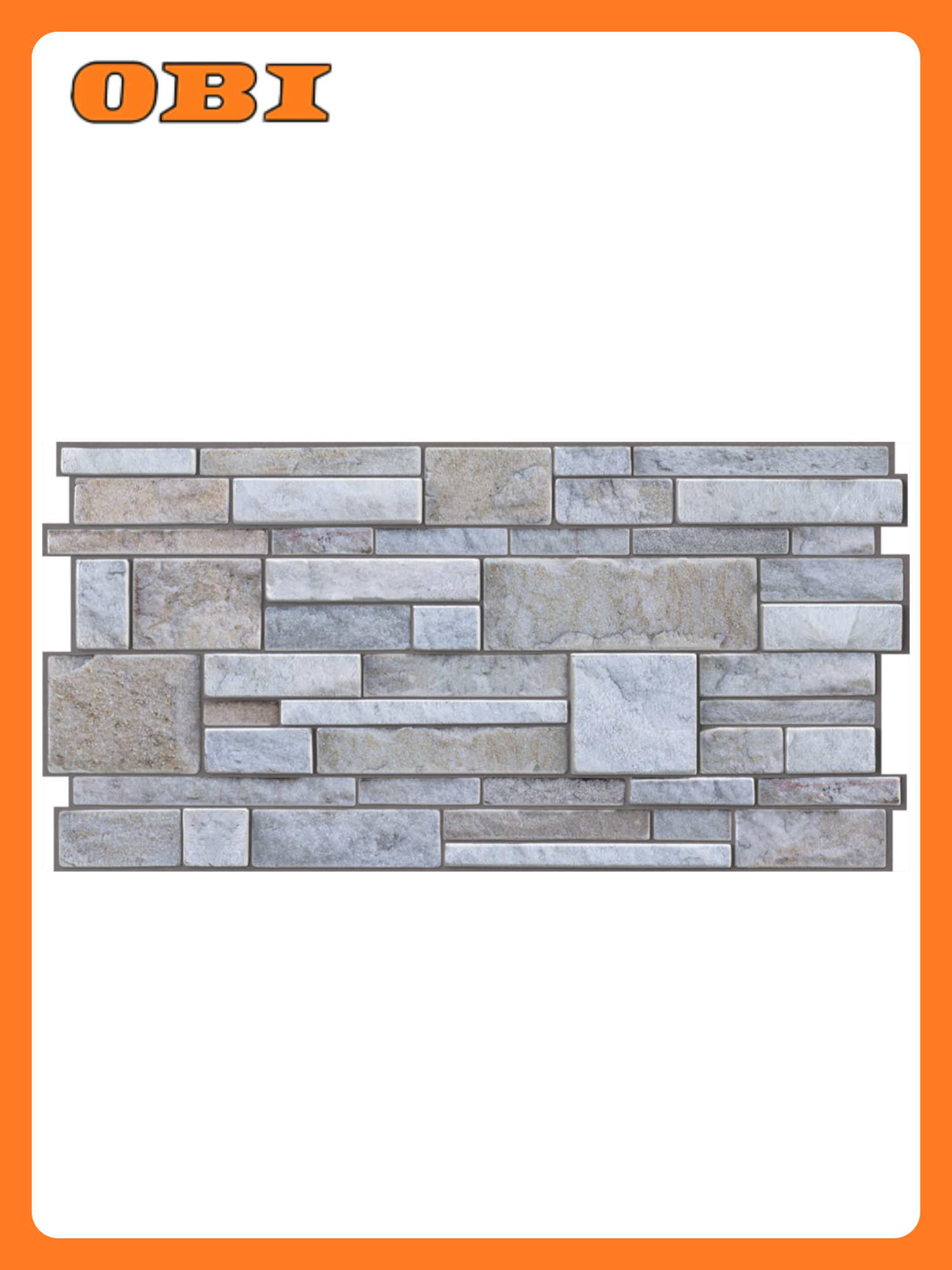 Панель ПВХ листовая 0,4мм Камень «Гранит»