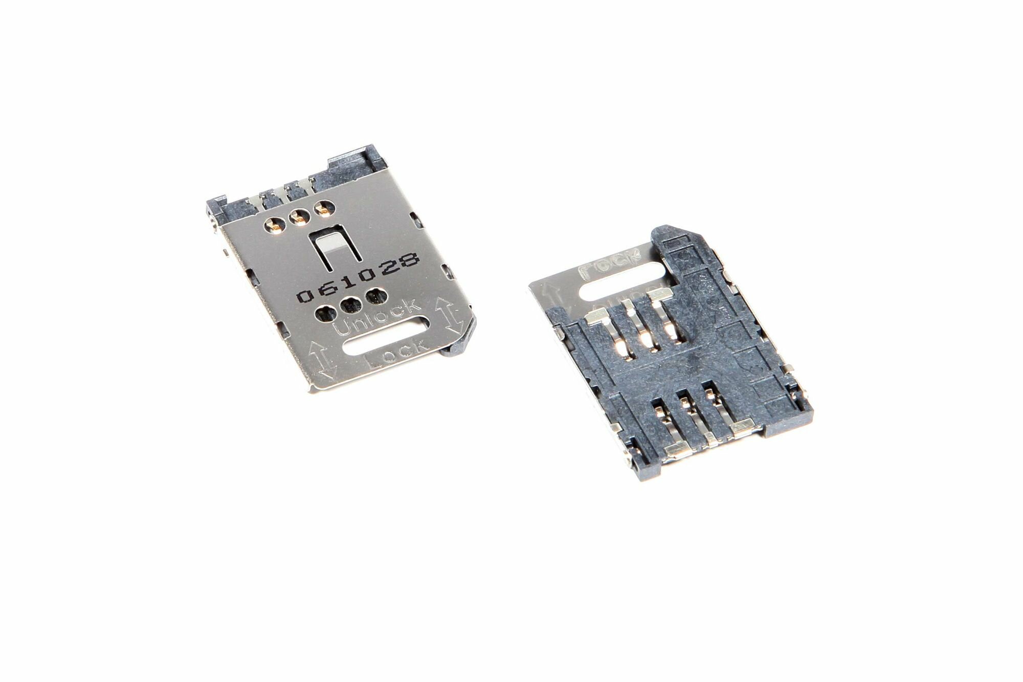 Коннектор SIM-карты (сим), mmc коннектор для Blackberry Blackberry 8300/8310/8320/8330 (S77)