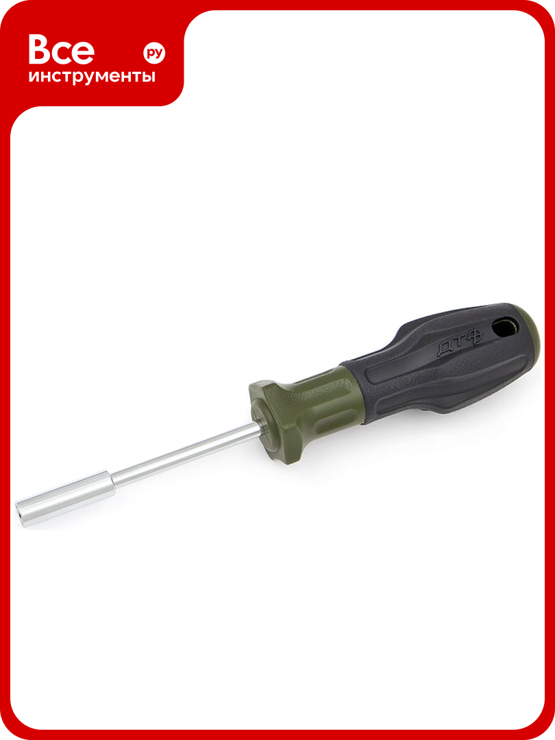 Отвертка Дело Техники под биты 1/4" 718600, для фиксации биты используется специальный магнит
