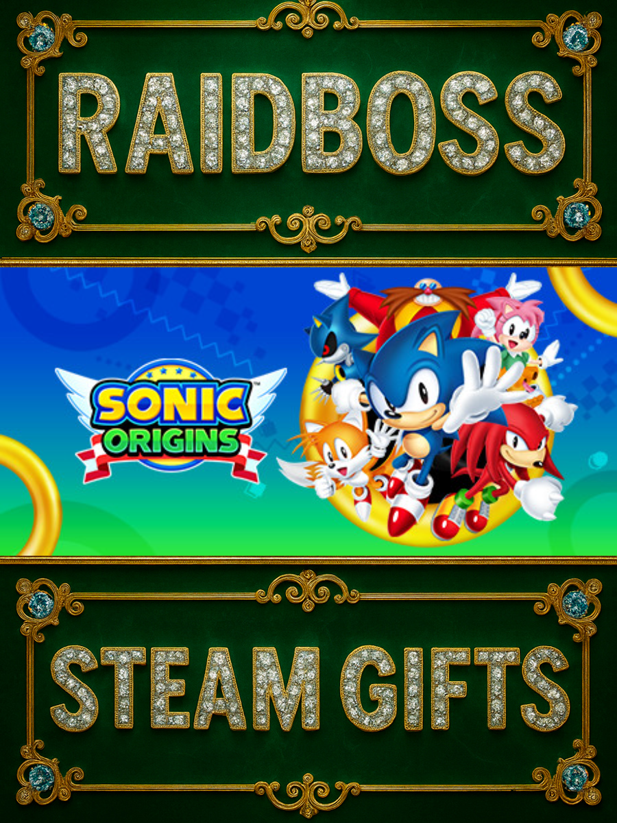 Sonic Origins Регион Китай AUTO STEAM GIFT 24/7
