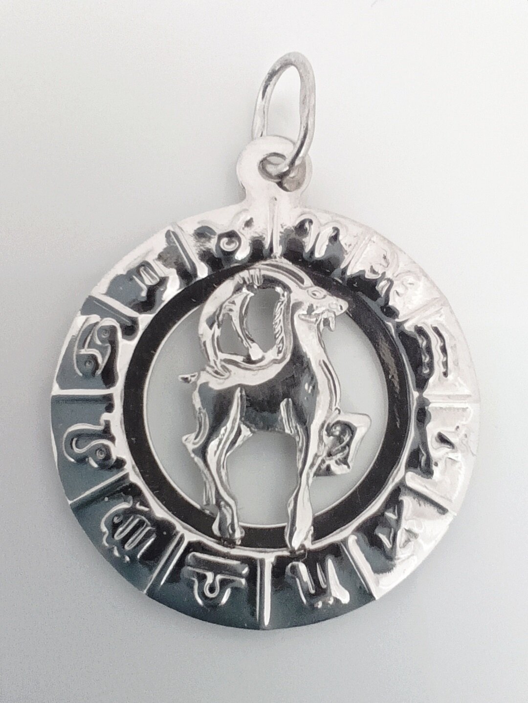 Подвеска, серебро, 925 проба, родирование