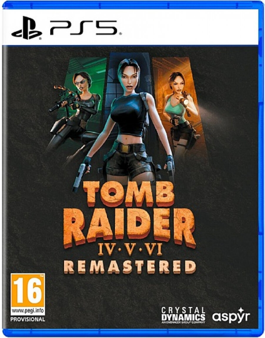 Игра Sony PlayStation 5 (PS5) - Tomb Raider IV-VI Remastered, 16+, (на диске), 1 игрок