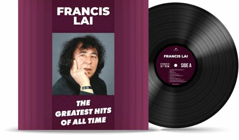 FRANCIS LAI - The Greatest Hits All Of Time, (LP, Compilation, Black Vinyl) Виниловая Пластинка