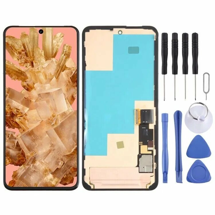 Дисплей (экран) для Google Pixel 8 (ORIG) AMOLED с рамкой GKWS6