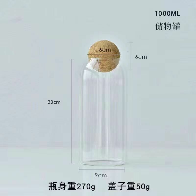 Производители оптовых пищевых резервуаров для хранения чая герметичные банки большой емкости прозрачные круглые шарики