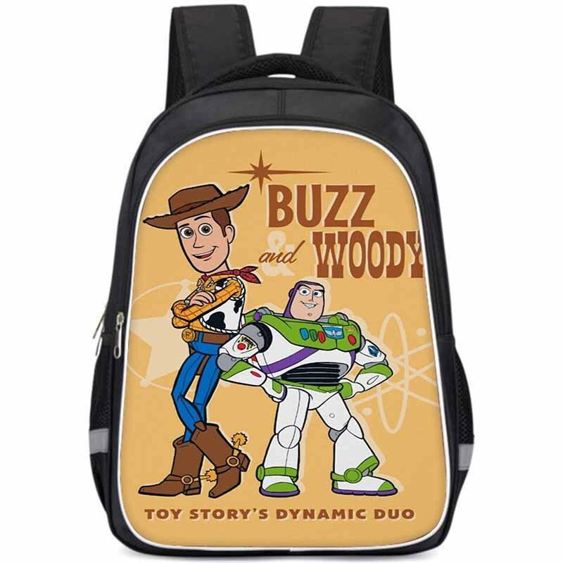Рюкзак для детей Buzz Lightyear с большой ёмкостью из оксфордской ткани, размер 11 - большой