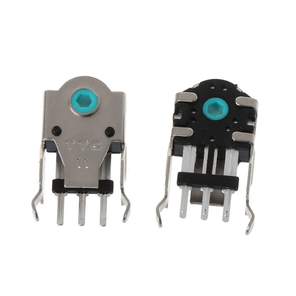 2 датчика колесика мыши TTC с зеленым сердечником диаметром 11 мм