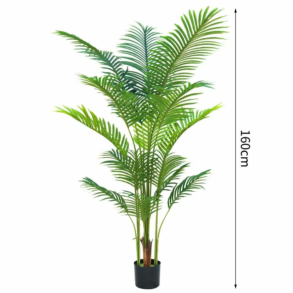 Искусственные зеленые растения для украшения интерьера, декоративные деревья, большие искусственные бананы/пальмы, полные репродукции растений