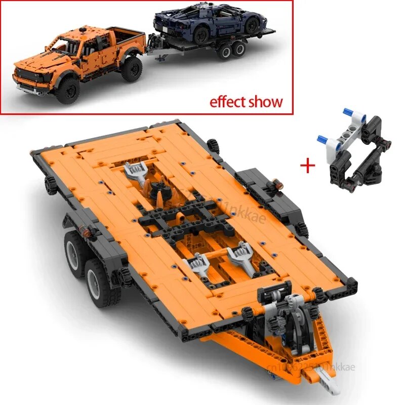 Модернизированные аксессуары/прицеп F-150 для сборки MOC-103875-1-Black