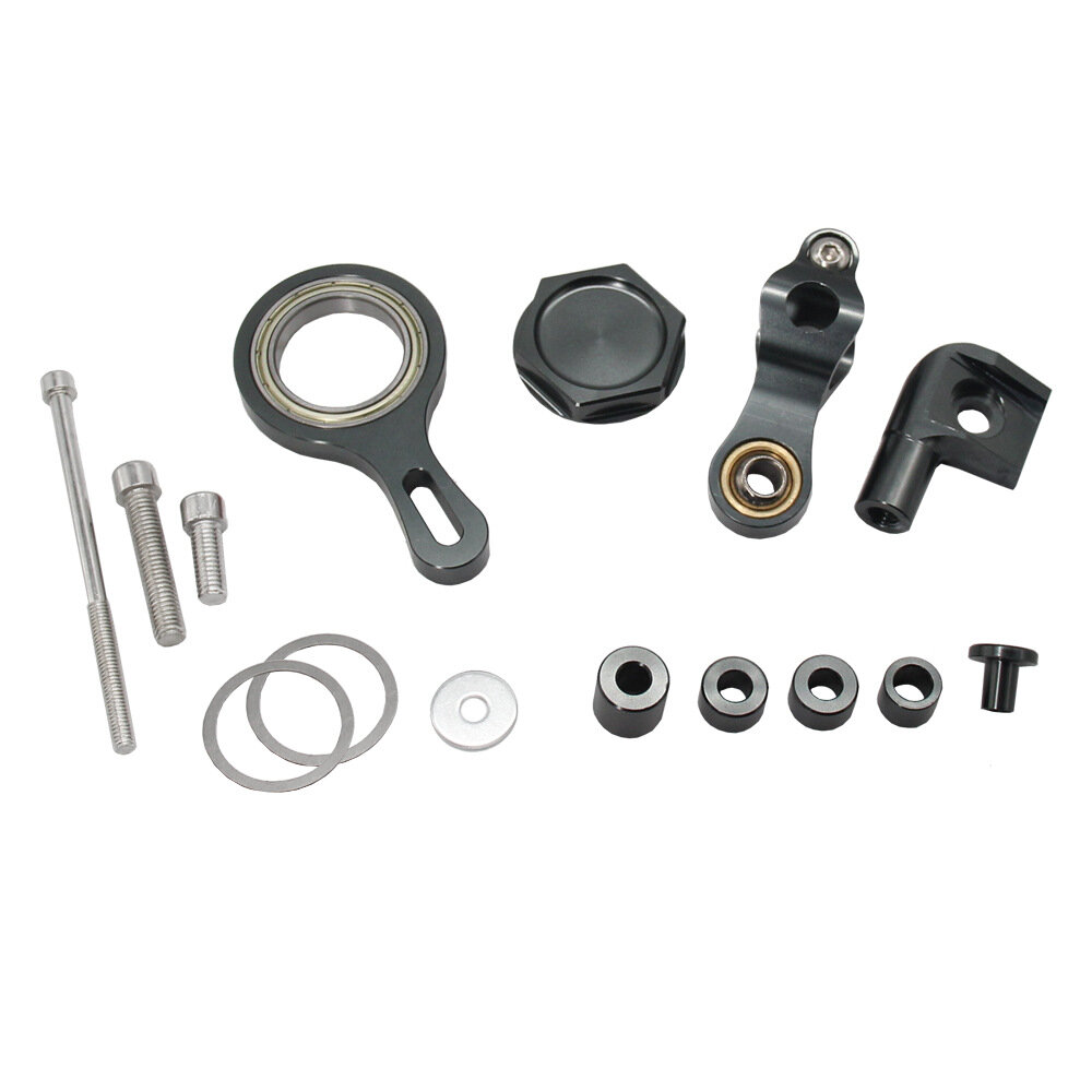 Кит крепления амортизатора стабилизатора руля мотоцикла для замены и модификации YZFR1 2002-2017 YZFR6 2006-2020, цвет Черный Красный Синий Золотой Серебряный Зеленый Титановый, материал Алюминиевый сплав, размер упаковки 145*85*45мм, вес упаковки 250г,