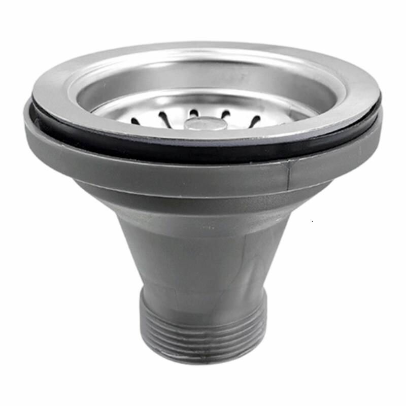 Сливная арматура для ванной и кухни, сталь, тройная фильтрация, - 110 Кубок Америки 201