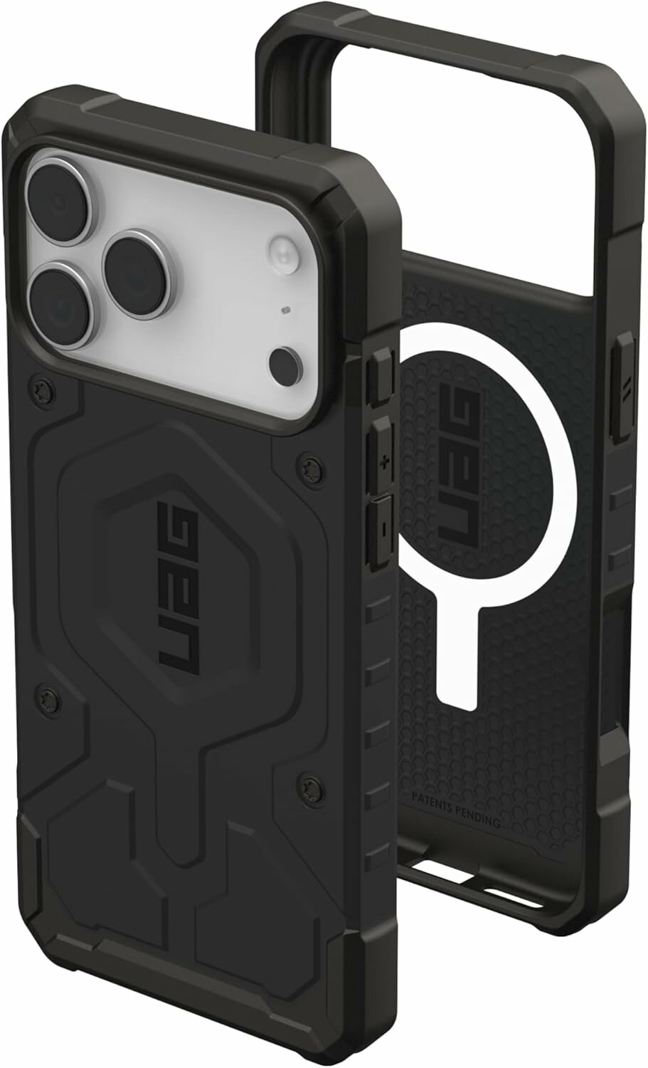 Чехол UAG Pathfinder, для iPhone 17 Pro Max, ударопрочный, чёрный
