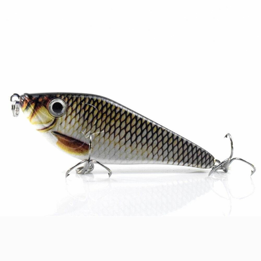 Джеркбейт реалистичная приманка для щуки, 7,5см, 13,5г