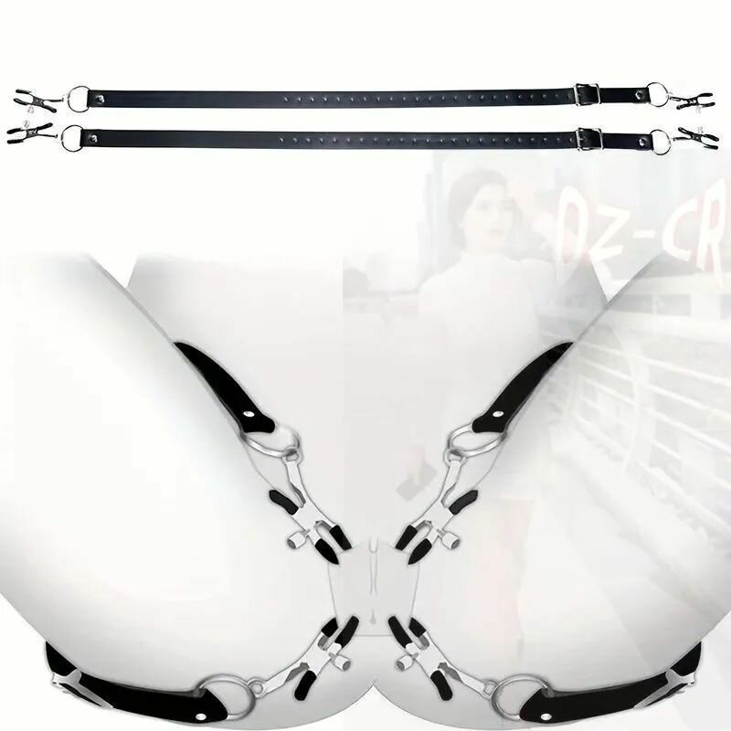 4 шт, Зажимы для сосков и клитора с цепочкой, зажимы БДСМ, стимуляторы для чувствительных зон 18+