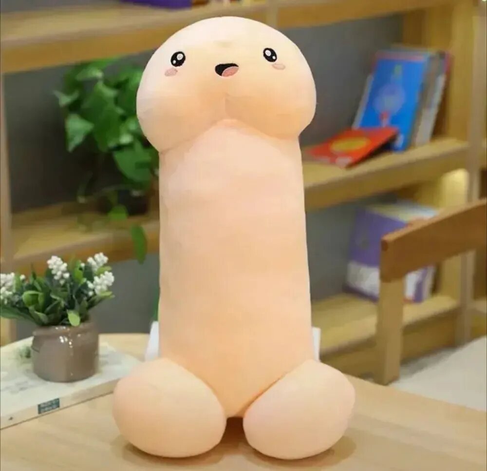 Плюшевый Член игрушка мягкий Пенис / 30 см /подарок для взрослых