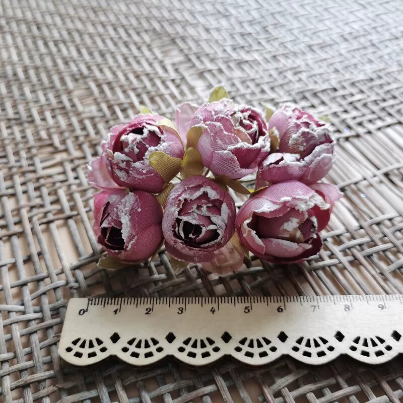 Мир цветов, лесные шелковые цветы, имитация цветов, аксессуары для головного убора, ткань, цветочное искусство,