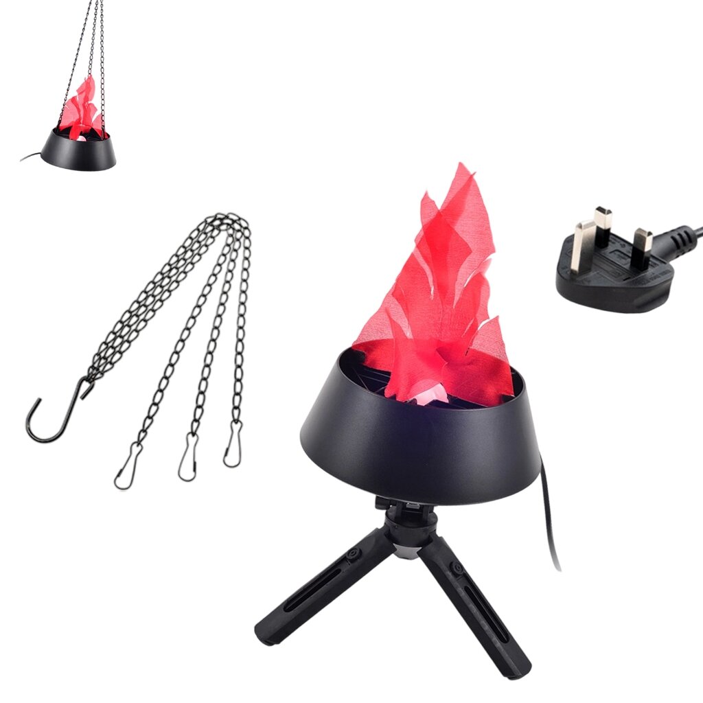 Подключаемая светодиодная имитирующая пламя лампа британского стандарта