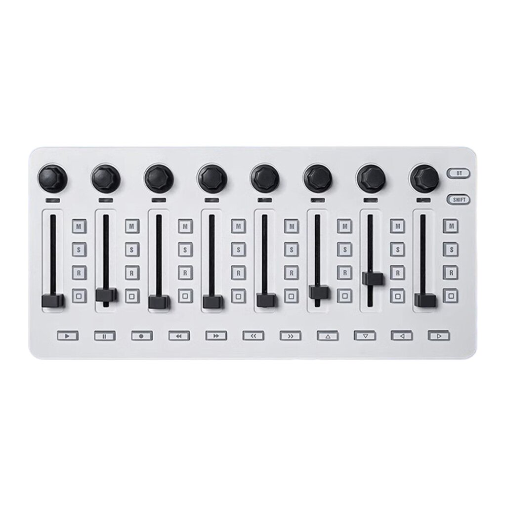 Беспроводной MIDI-контроллер/микшер с 8 энкодерами и 8 назначаемыми бесконечными ручками
