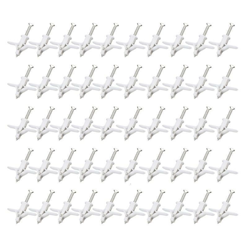 Набор из 50 дюбелей Contractor для гипсокартона, M8x38304 Гвоздь Самолет