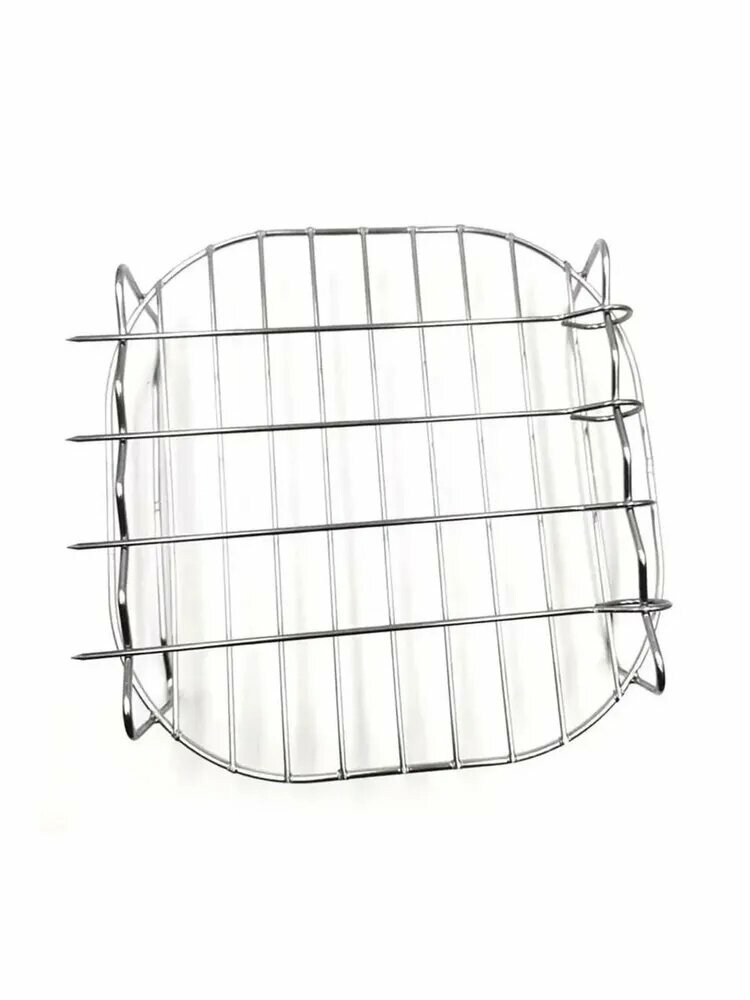 Нержавеющая сталь решетки для аэрогриля, легко моется решетка для духовки, аксессуар для фритюрницы