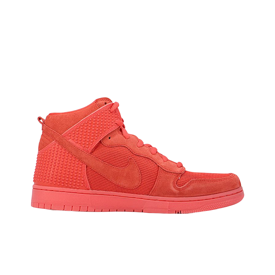 Кроссовки NIKE Dunk High, размер EU 44.5 стопа (28.5CM), red — фото 1