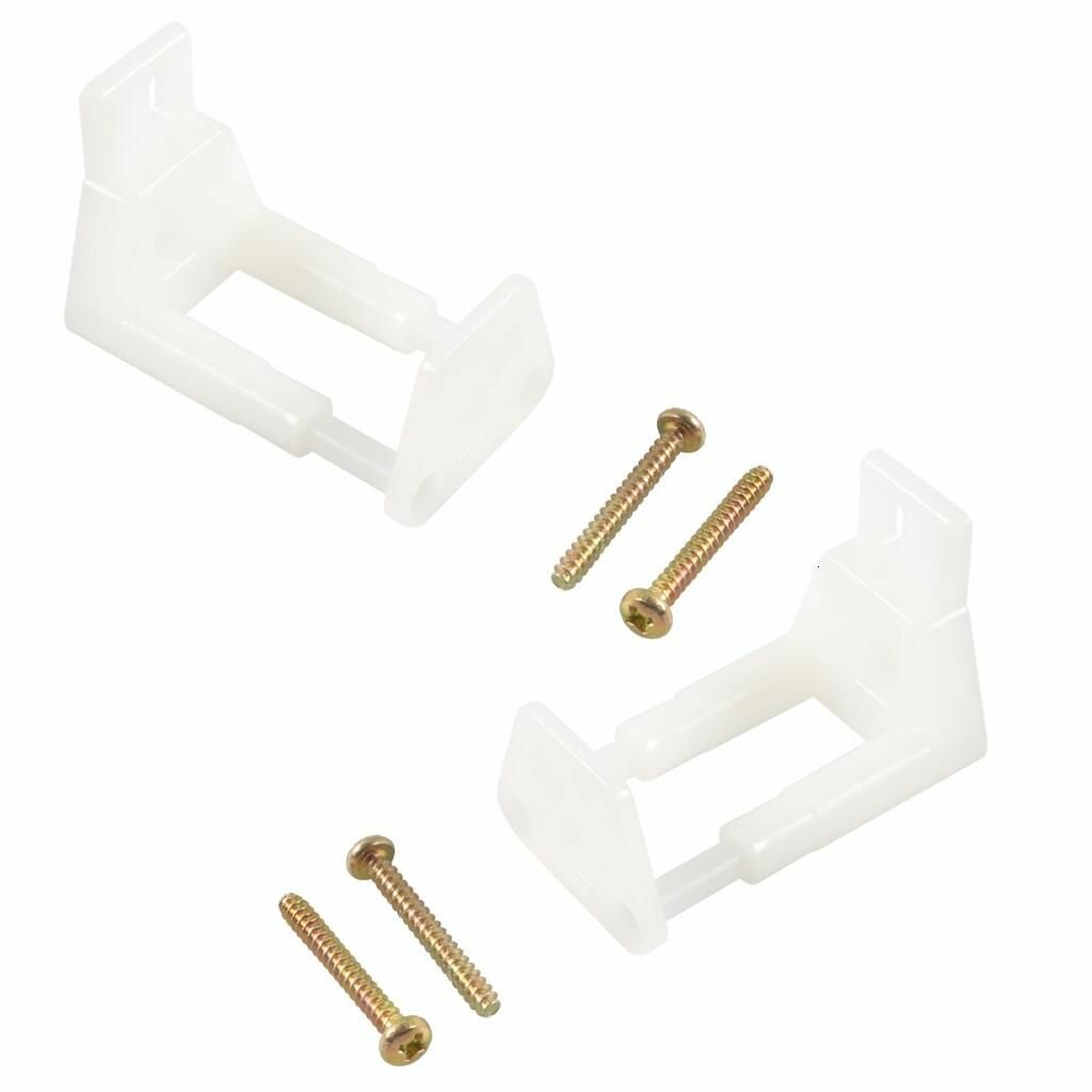 2 шт. пластиковые направляющие для раздвижных дверей, обеспечивают плавное движение