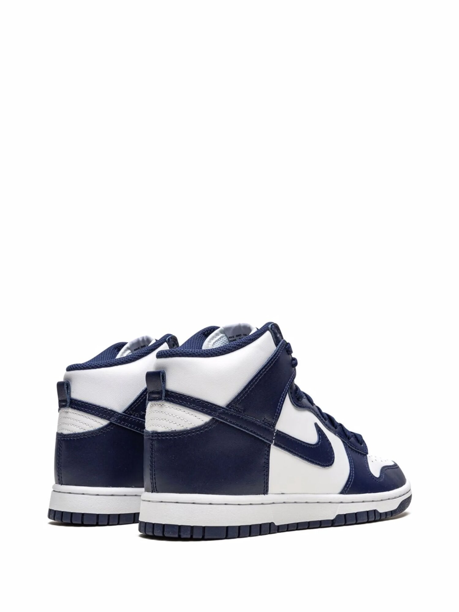 Кроссовки NIKE Dunk High, размер 10.5 US, серебристый — фото 1
