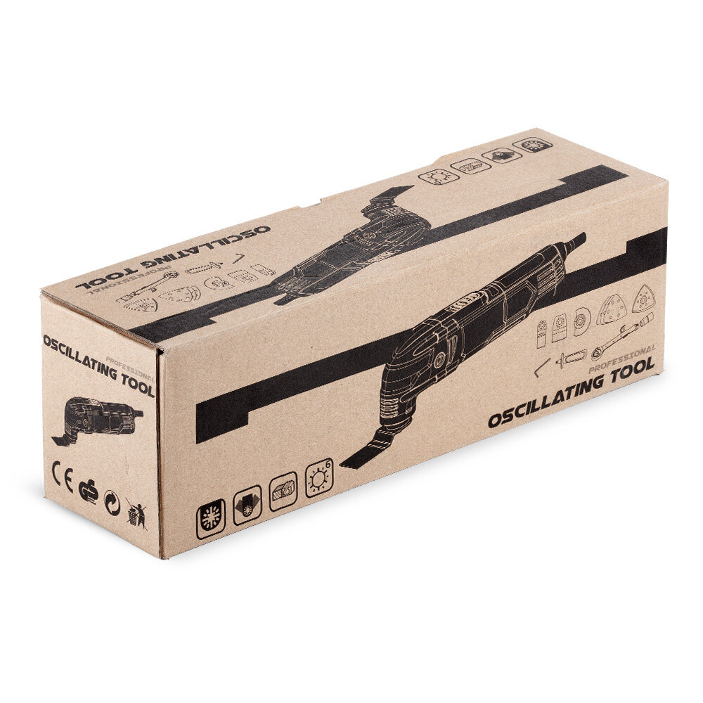 Электроинструмент вибрационный для снятия герметика/чистки пазов MTF Light 220V, 280W, 50Hz, L и J ножи, китайская вилка