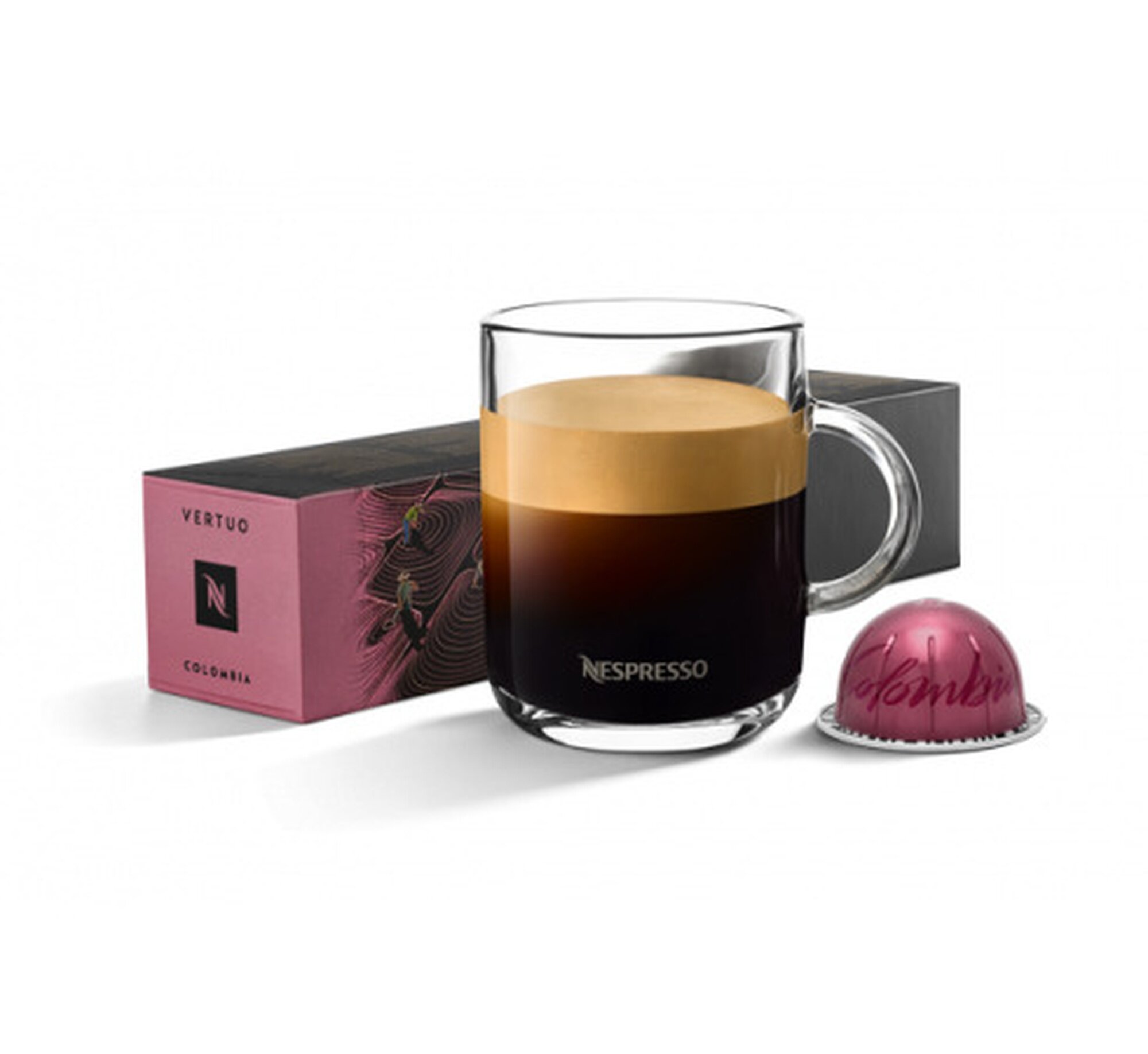 Кофе в капсулах Nespresso Vertuo бленд Master Origin Colombia 230мл, 10 кап. в уп.