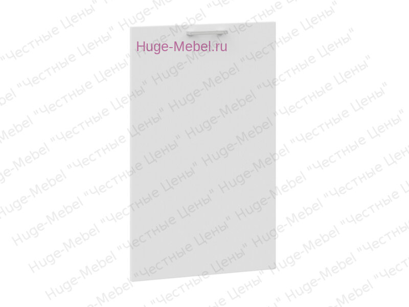 Кухонный фасад Ф-20 софт вайт (Катрин) Huge Mebel . Ширина 396 Высота 712. Кухонные фасады