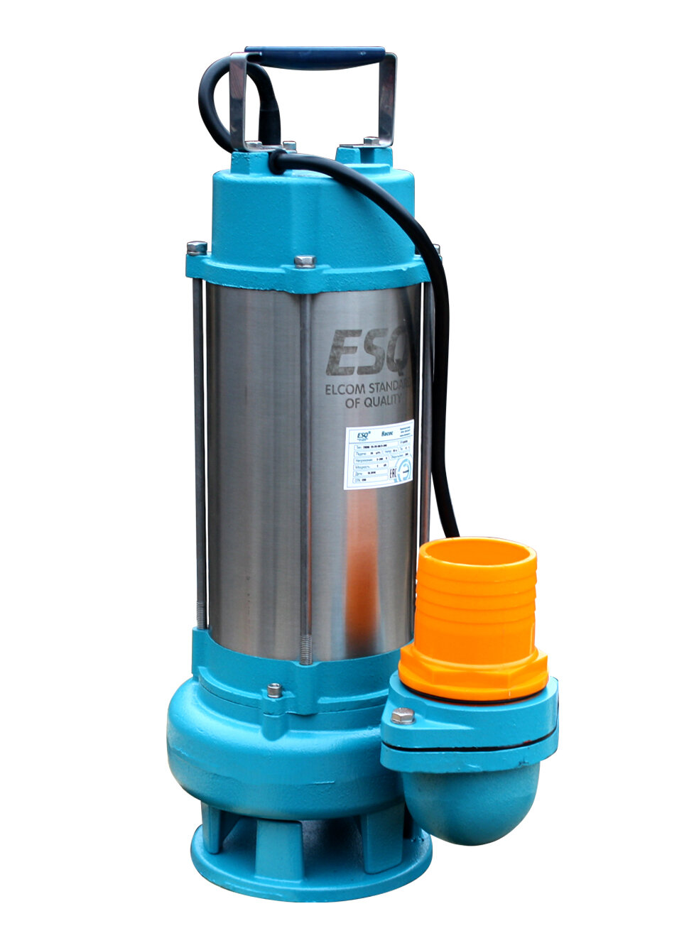 Насос ESQ гном 10-10-50/0.55-380, погружной, дренажный